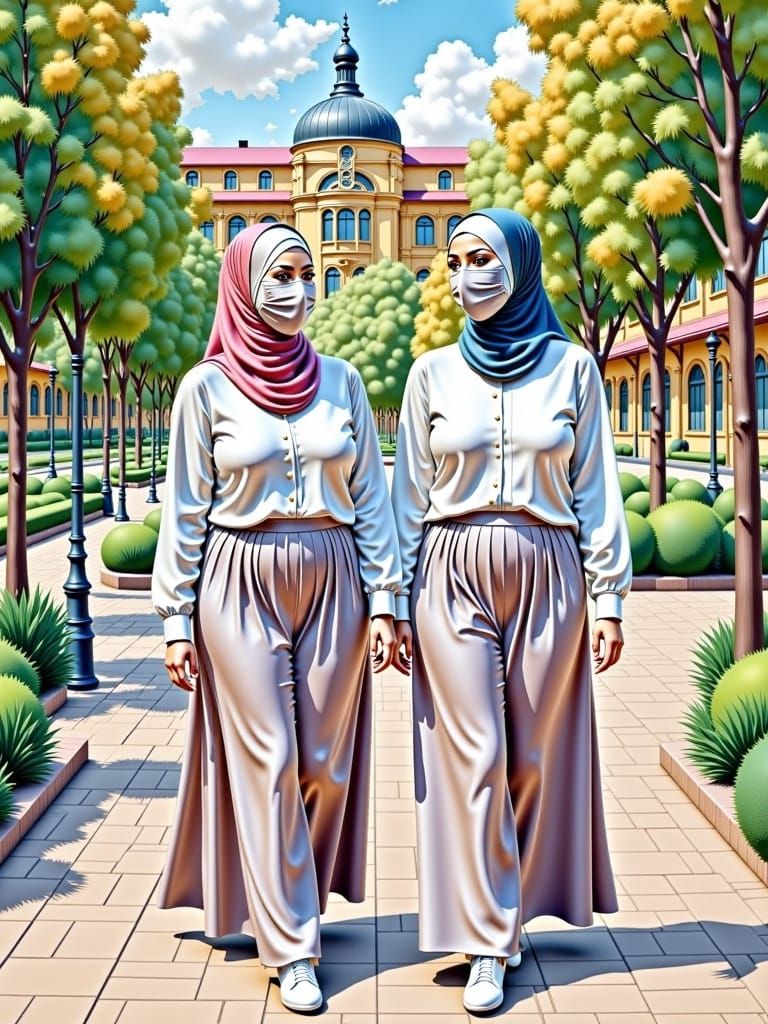 Modest Friends - Part I 🌸🌿💚 - Two Modest Hijabi Teachers ...