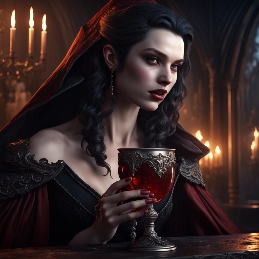 Vampire - AI Generated Artwork - NightCafe Creator