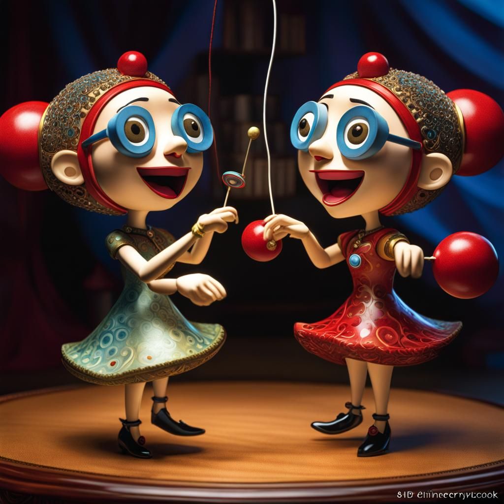 Puppets - AI Generated Artwork - NightCafe Creator