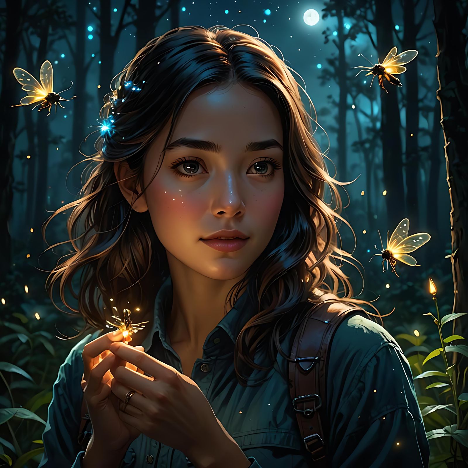 A Firefly In the Hand Is Worth More…. 😃 - AI Generated Artwork ...