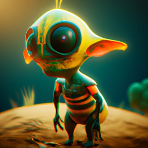 Humanoid bumblebee - AI Generated Artwork - NightCafe Creator