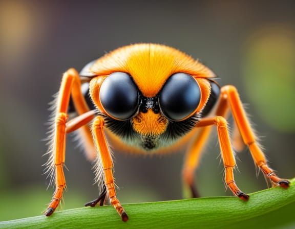 Adorable and Friendly Insect III - AI Generated Artwork - NightCafe Creator