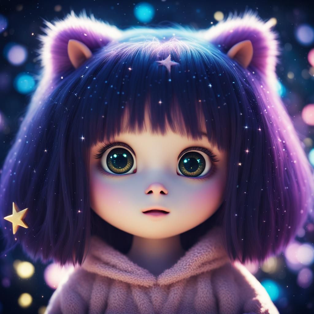 Adorable kawaii creature - AI Generated Artwork - NightCafe Creator