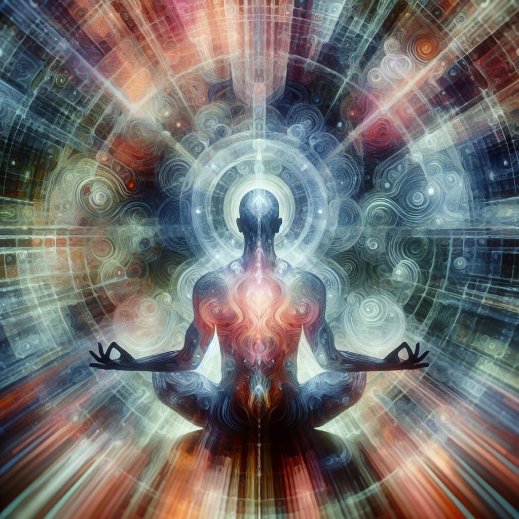 A moment of self reflection - AI Generated Artwork - NightCafe Creator