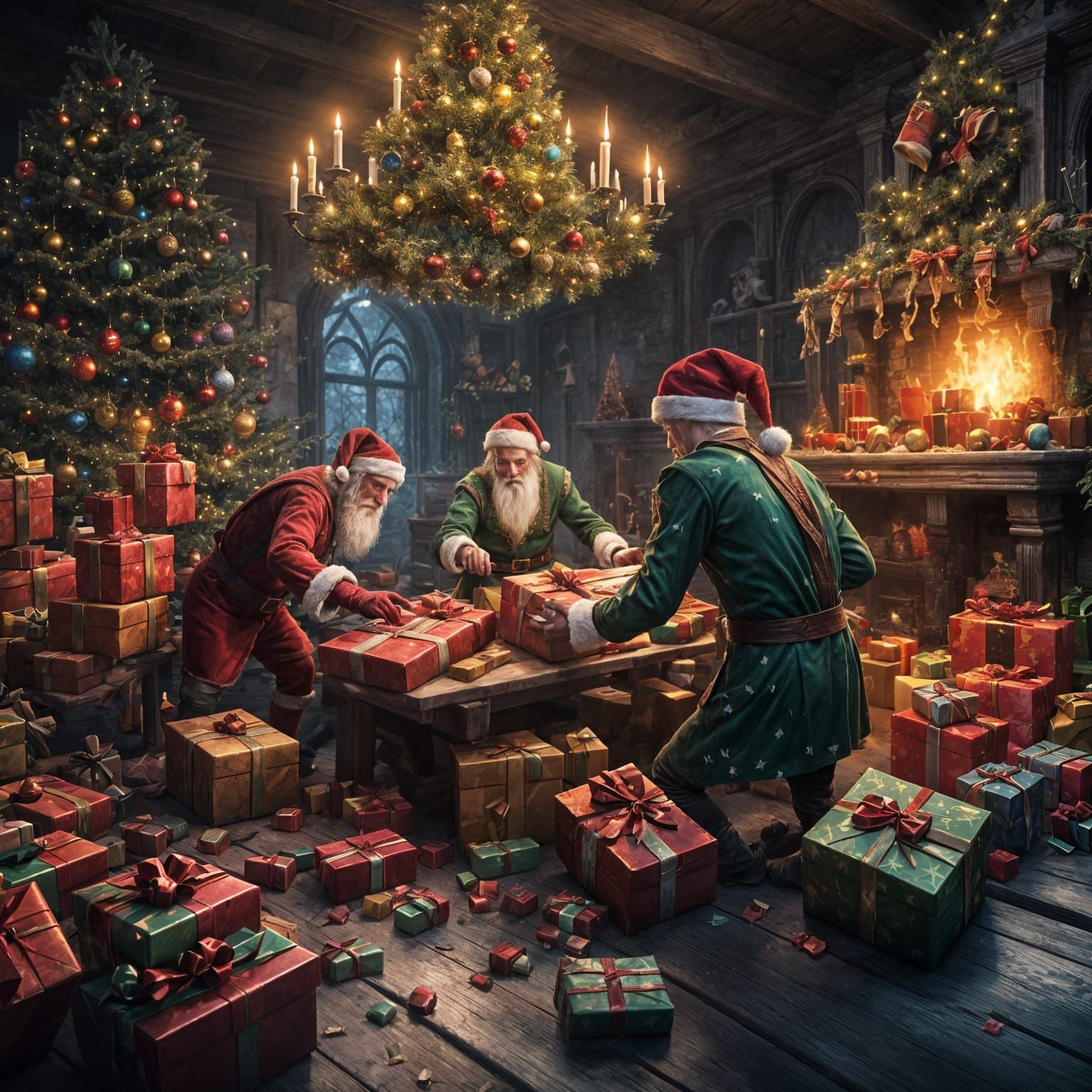 Evil Elves - Dark Elves Unleash Chaos on Christmas