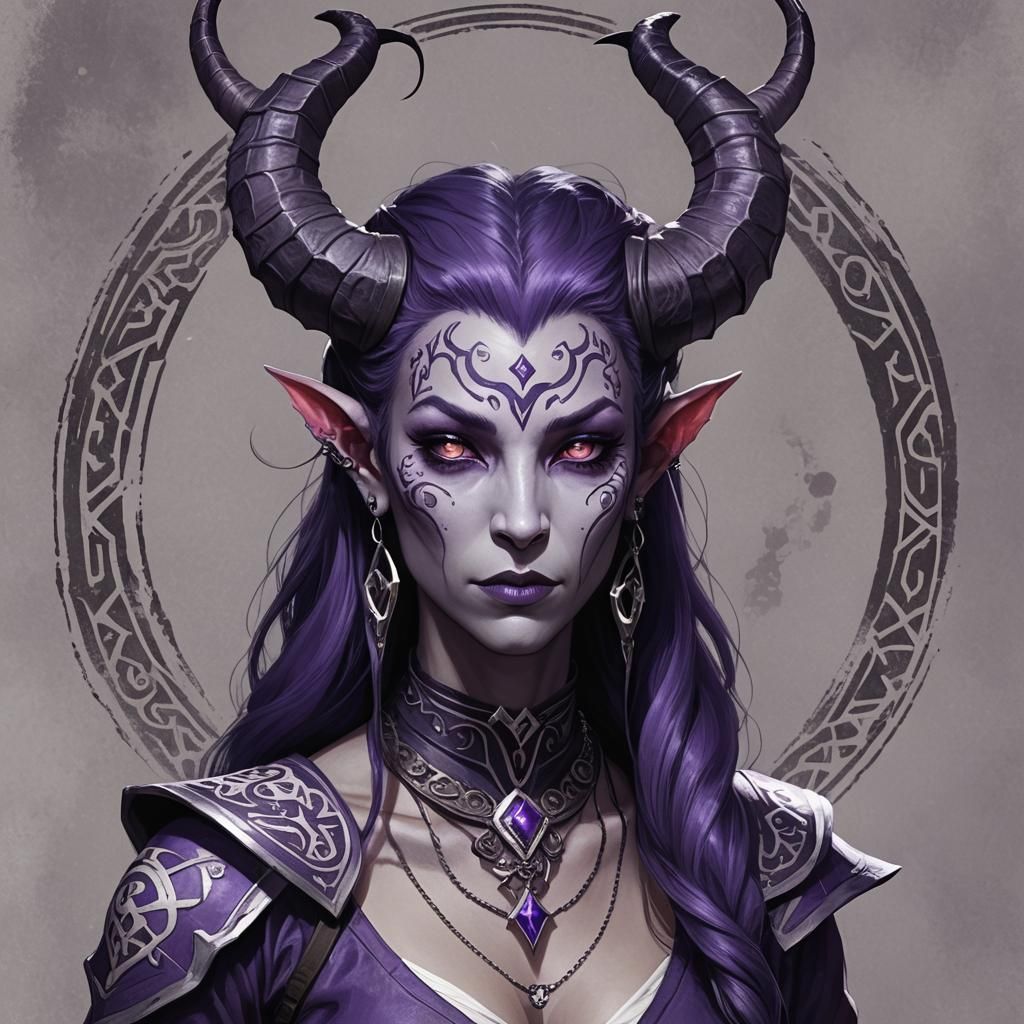 Sibyl of the Rune Arcs - AI Generated Artwork - NightCafe Creator