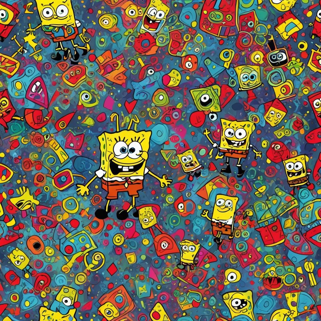 Spongebob - AI Generated Artwork - NightCafe Creator
