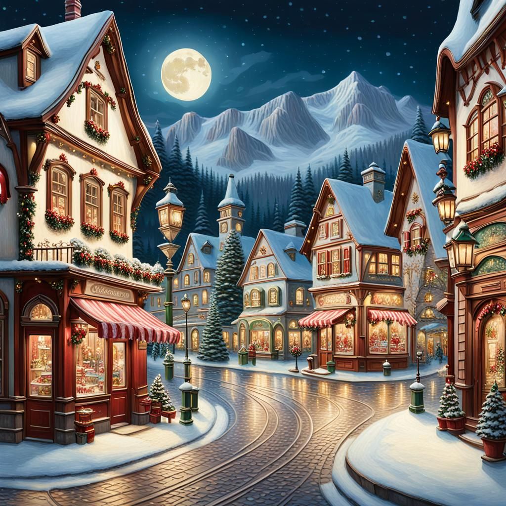 Winter Village Storefronts - Winter Village Storefronts