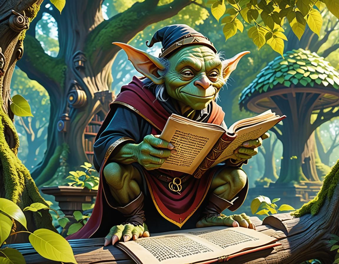 Master goblin - AI Generated Artwork - NightCafe Creator