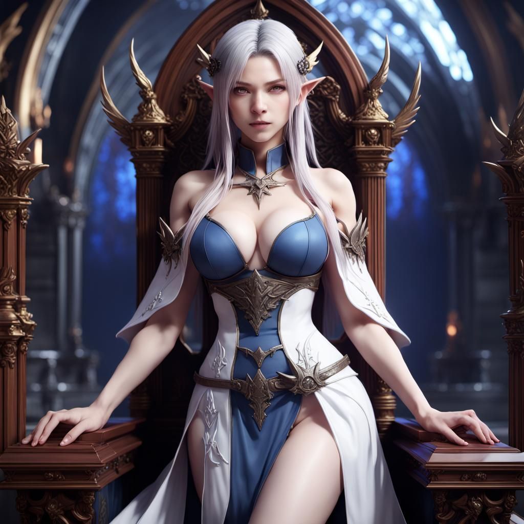 The Queens Throne - AI Generated Artwork - NightCafe Creator