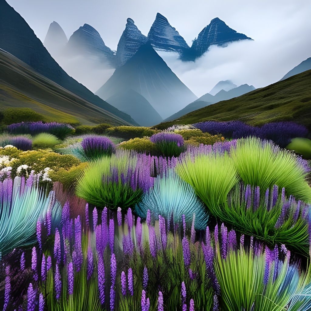 Alpine Color - AI Generated Artwork - NightCafe Creator