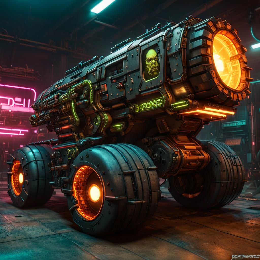 Doom Cannon - AI Generated Artwork - NightCafe Creator
