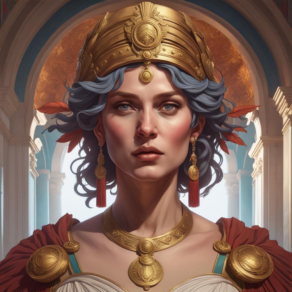 Roman empress. - AI Generated Artwork - NightCafe Creator