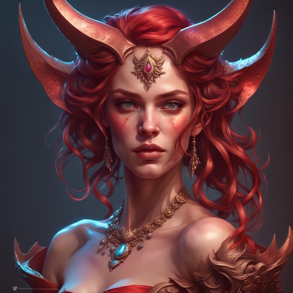 Devil Princess - AI Generated Artwork - NightCafe Creator
