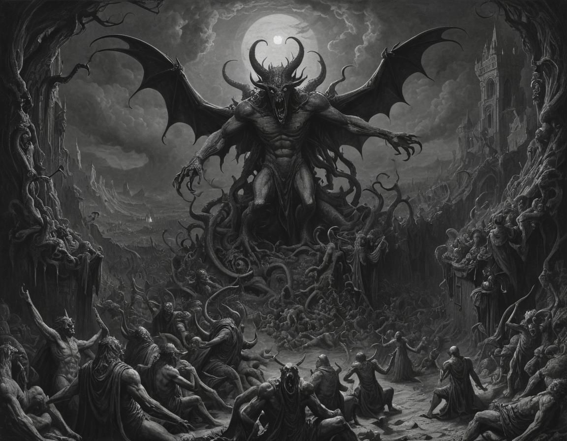 Vision of Hell - AI Generated Artwork - NightCafe Creator