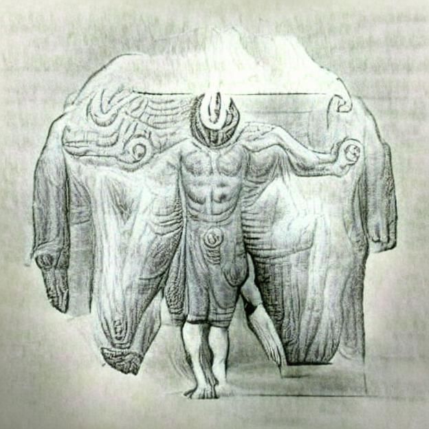 Akephalos, The Headless God - AI Generated Artwork - NightCafe Creator