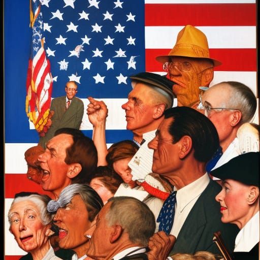 Strength Through Unity, Unity Through Faith : r/nightcafe