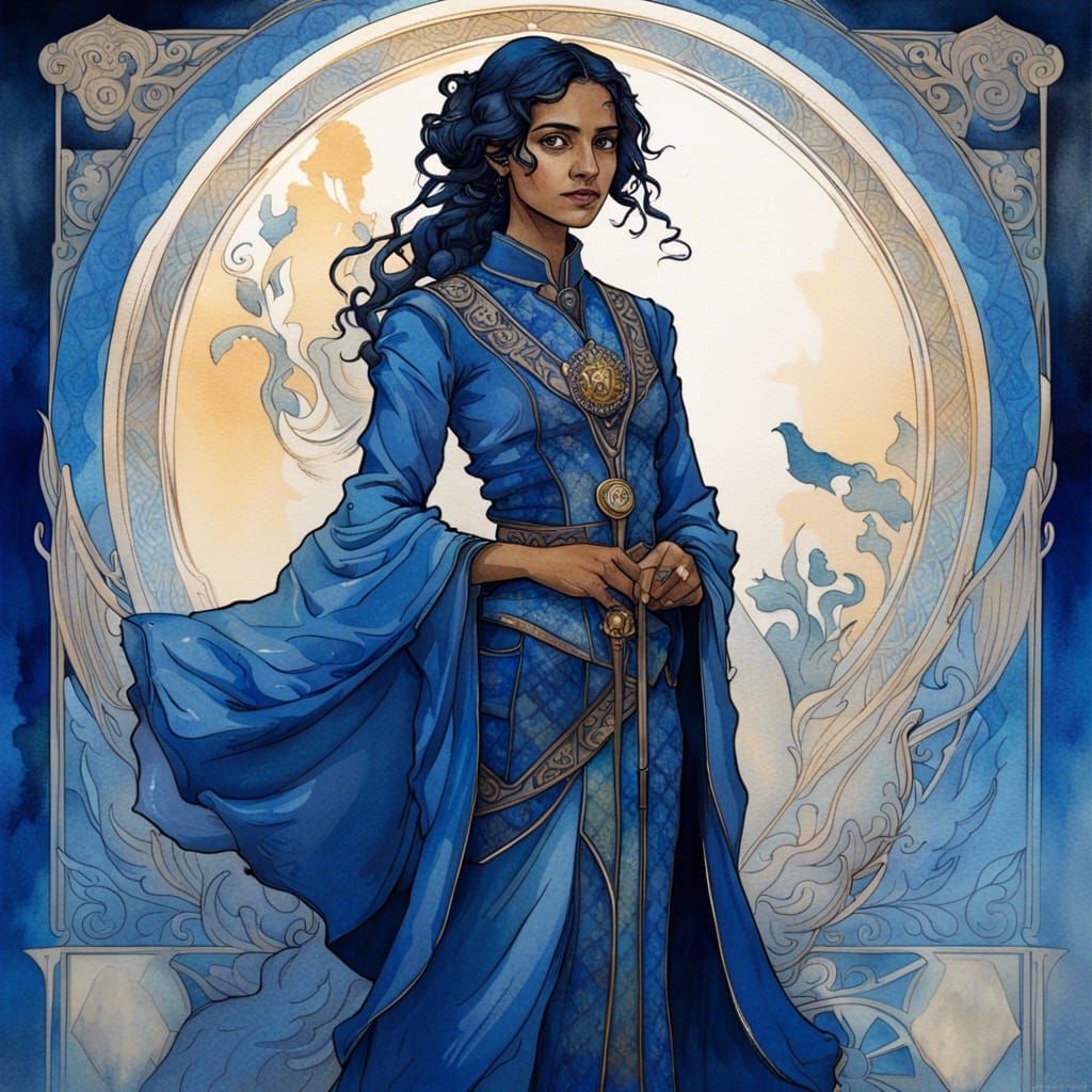 Padma Patil | Ink Painting - AI Generated Artwork - NightCafe Creator