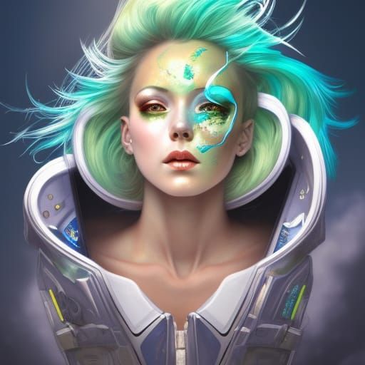 female space character - AI Generated Artwork - NightCafe Creator