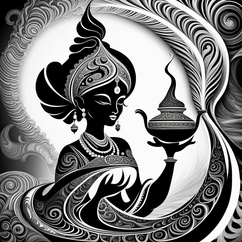 Genie - AI Generated Artwork - NightCafe Creator