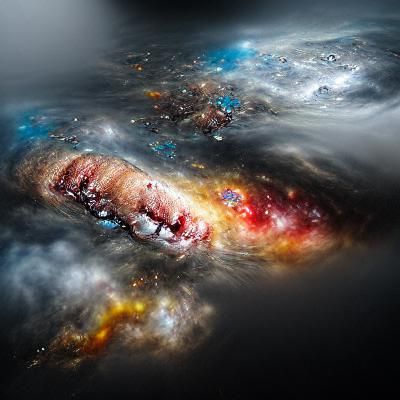 Galaxy Collapse - AI Generated Artwork - NightCafe Creator