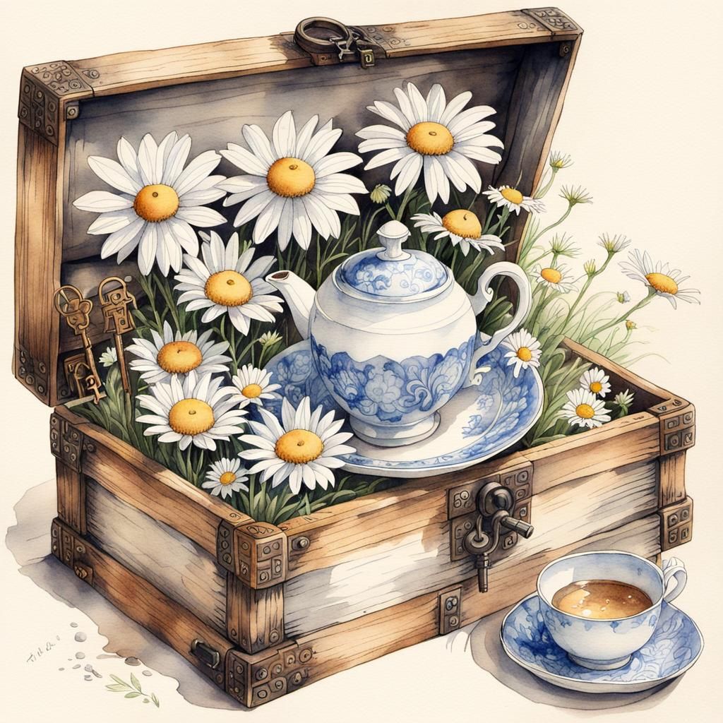 THE OLD WOODEN CHEST - AI Generated Artwork - NightCafe Creator