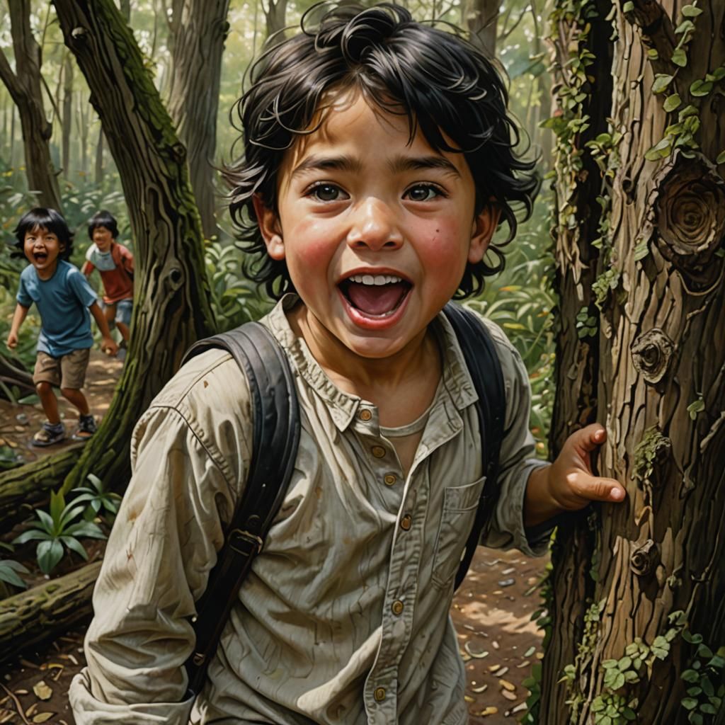 Kids - AI Generated Artwork - NightCafe Creator