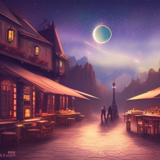 A Night Cafe - AI Generated Artwork - NightCafe Creator
