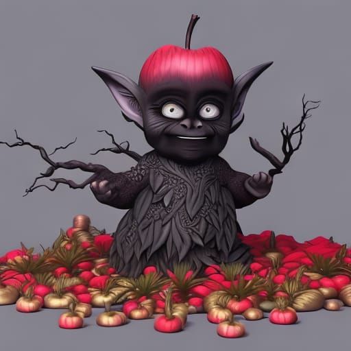Apple Goblin - AI Generated Artwork - NightCafe Creator
