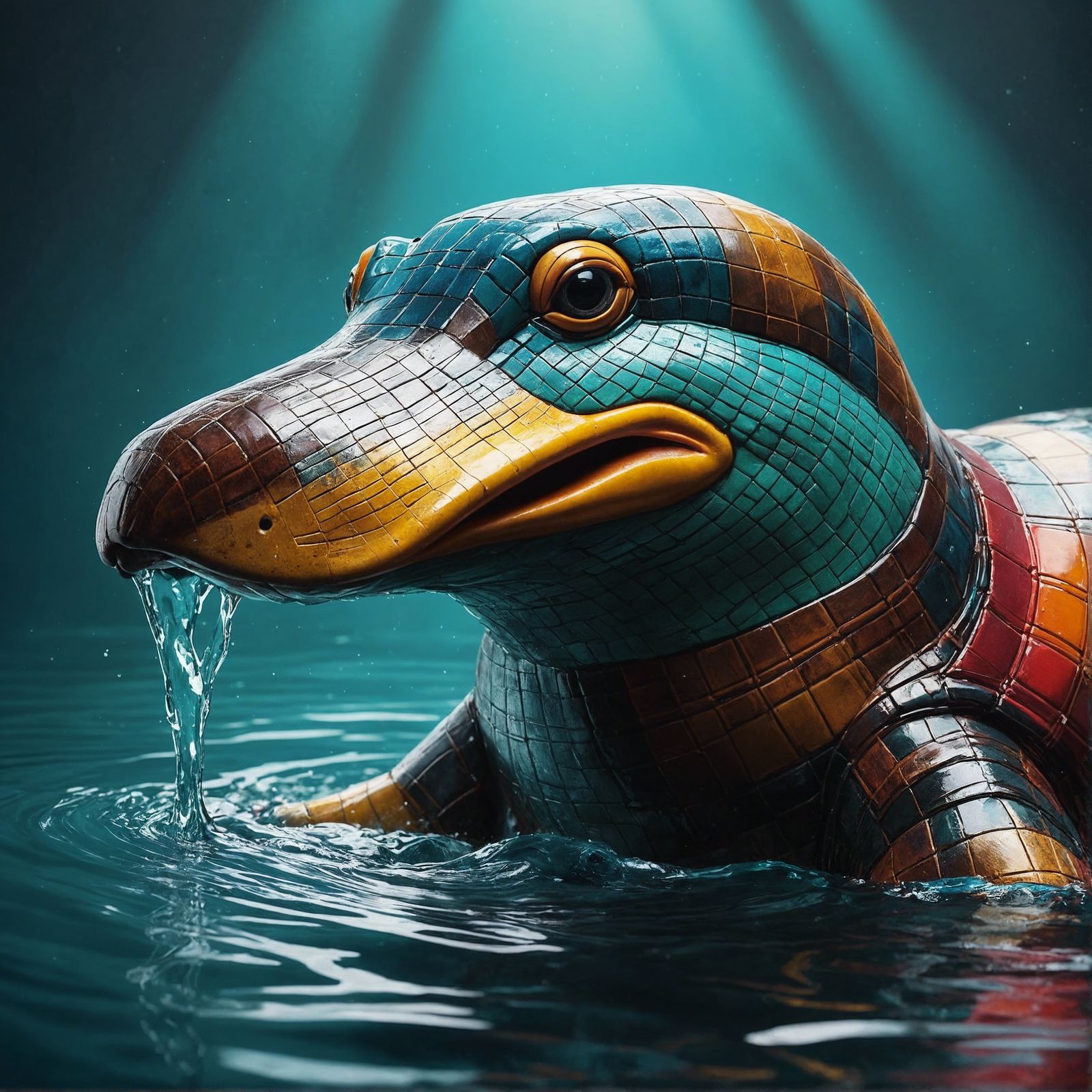 Plaidypus - AI Generated Artwork - NightCafe Creator