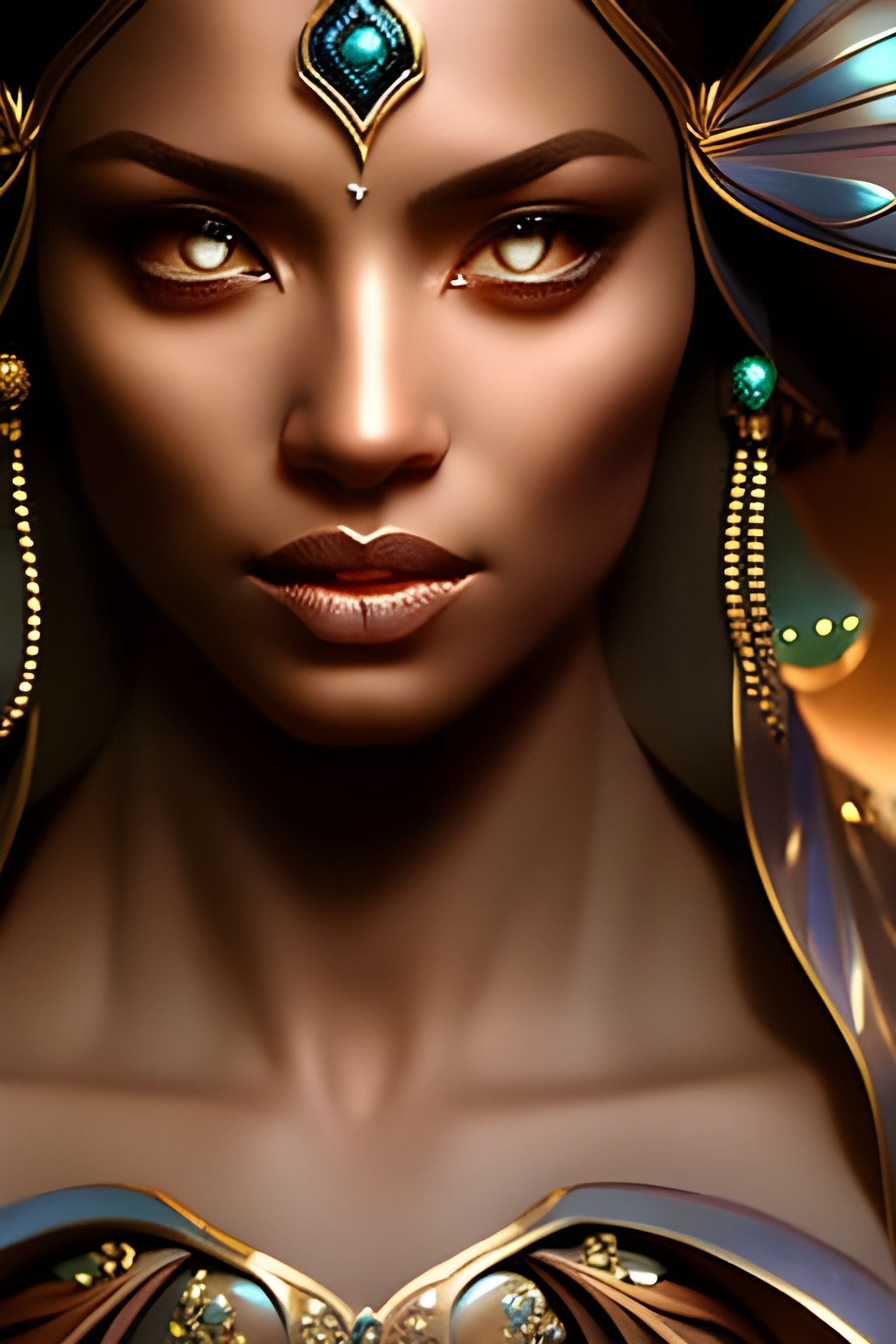 Goddess of Creation 10 - AI Generated Artwork - NightCafe Creator