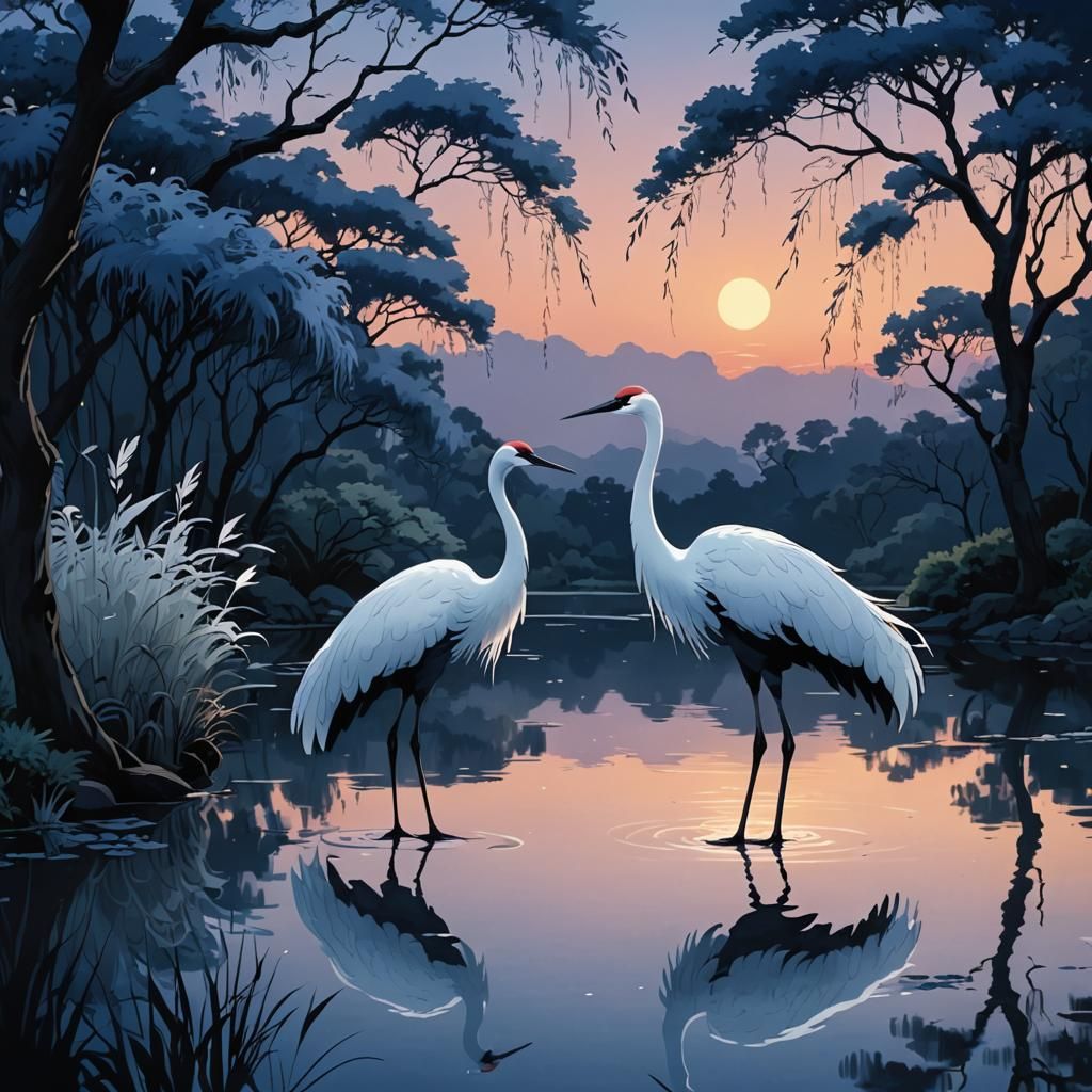 Create a charming rabbit in Studio Ghibli style, utilizing a limited ...