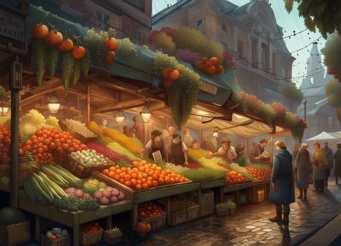 a detailed farmers market by michal karcz, daniel merriam, victo ngai ...