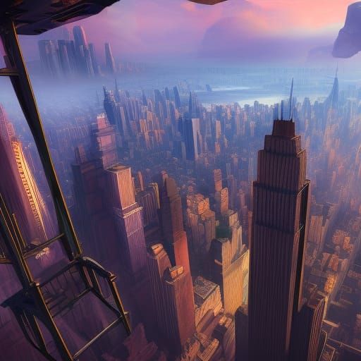 New york city - AI Generated Artwork - NightCafe Creator