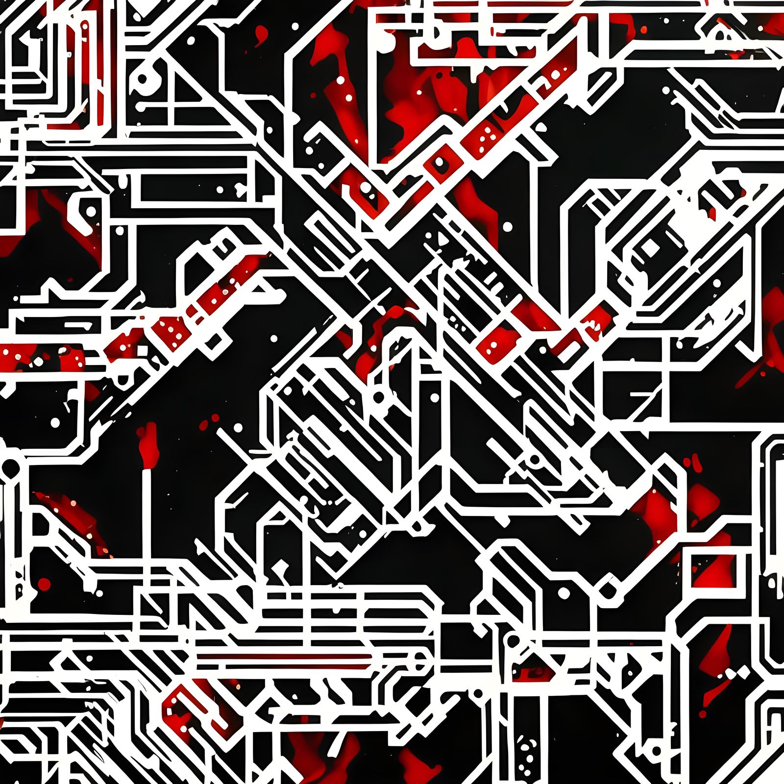 Abstract geometric modern 14sep23 - AI Generated Artwork - NightCafe ...