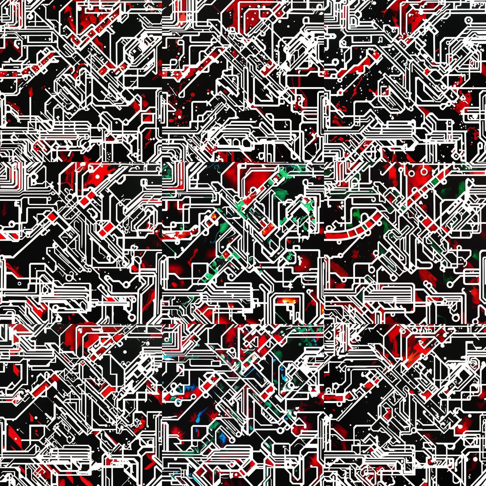 Gallery: Abstract geometric modern 14sep23 - AI Generated Artwork ...