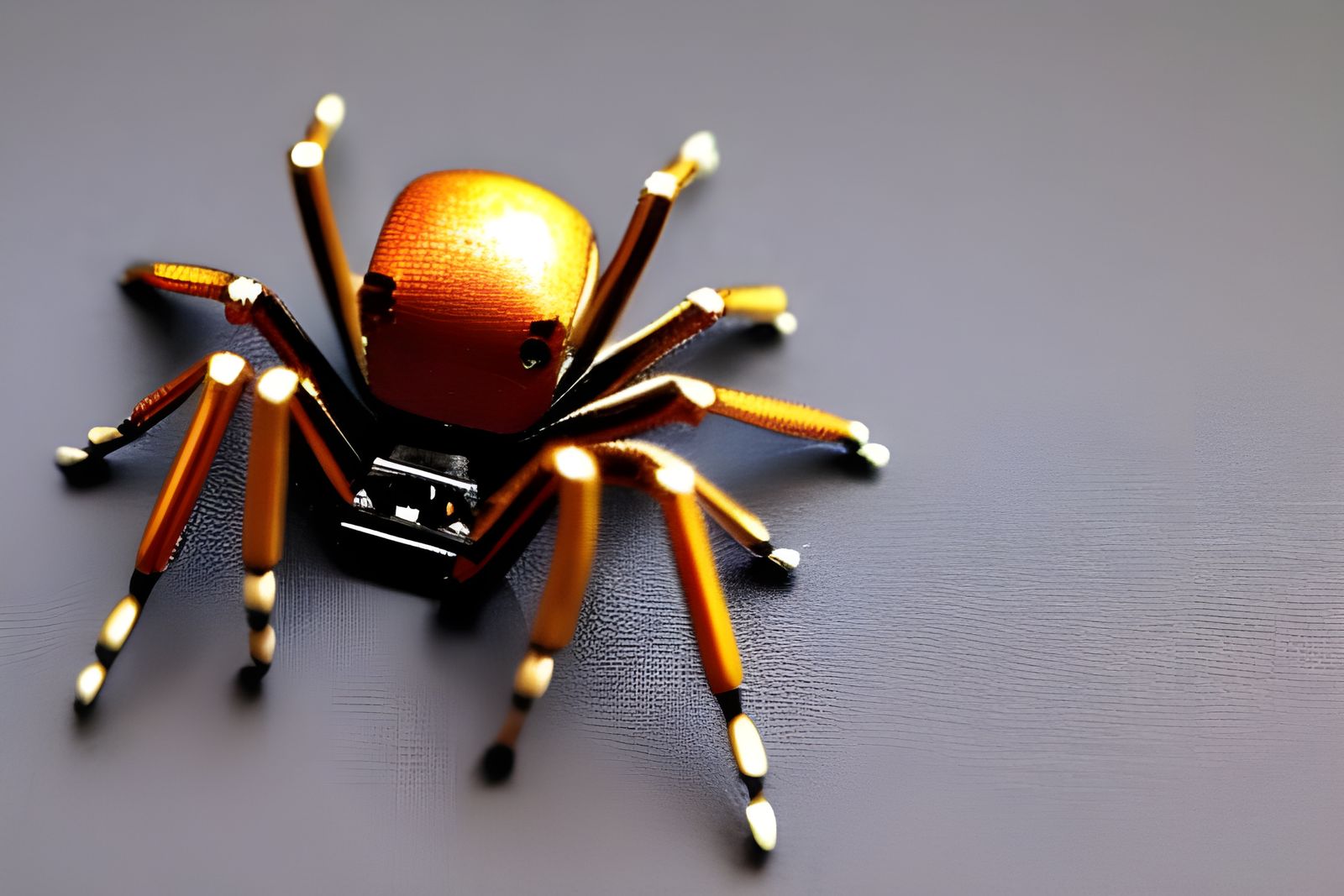 Nanite Robot spider - AI Generated Artwork - NightCafe Creator