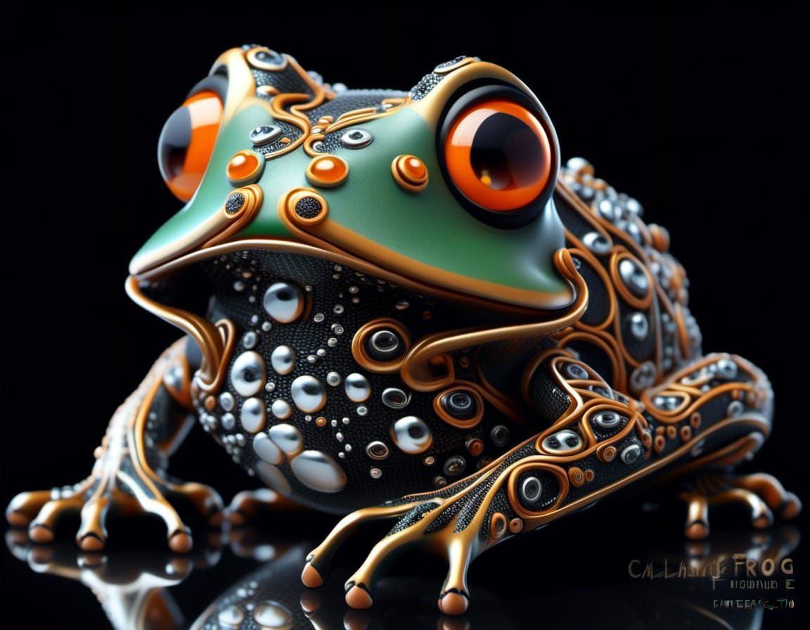 Just Frog - AI Generated Artwork - NightCafe Creator
