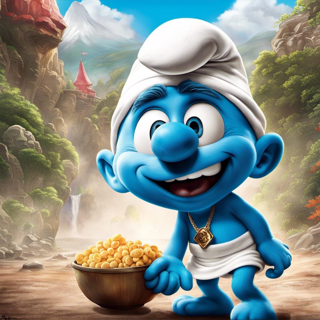 Le Smurf - AI Generated Artwork - NightCafe Creator