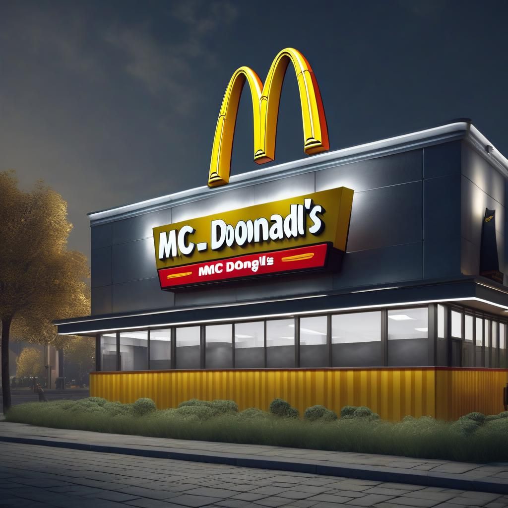Fast Food Micky D`z - AI Generated Artwork - NightCafe Creator