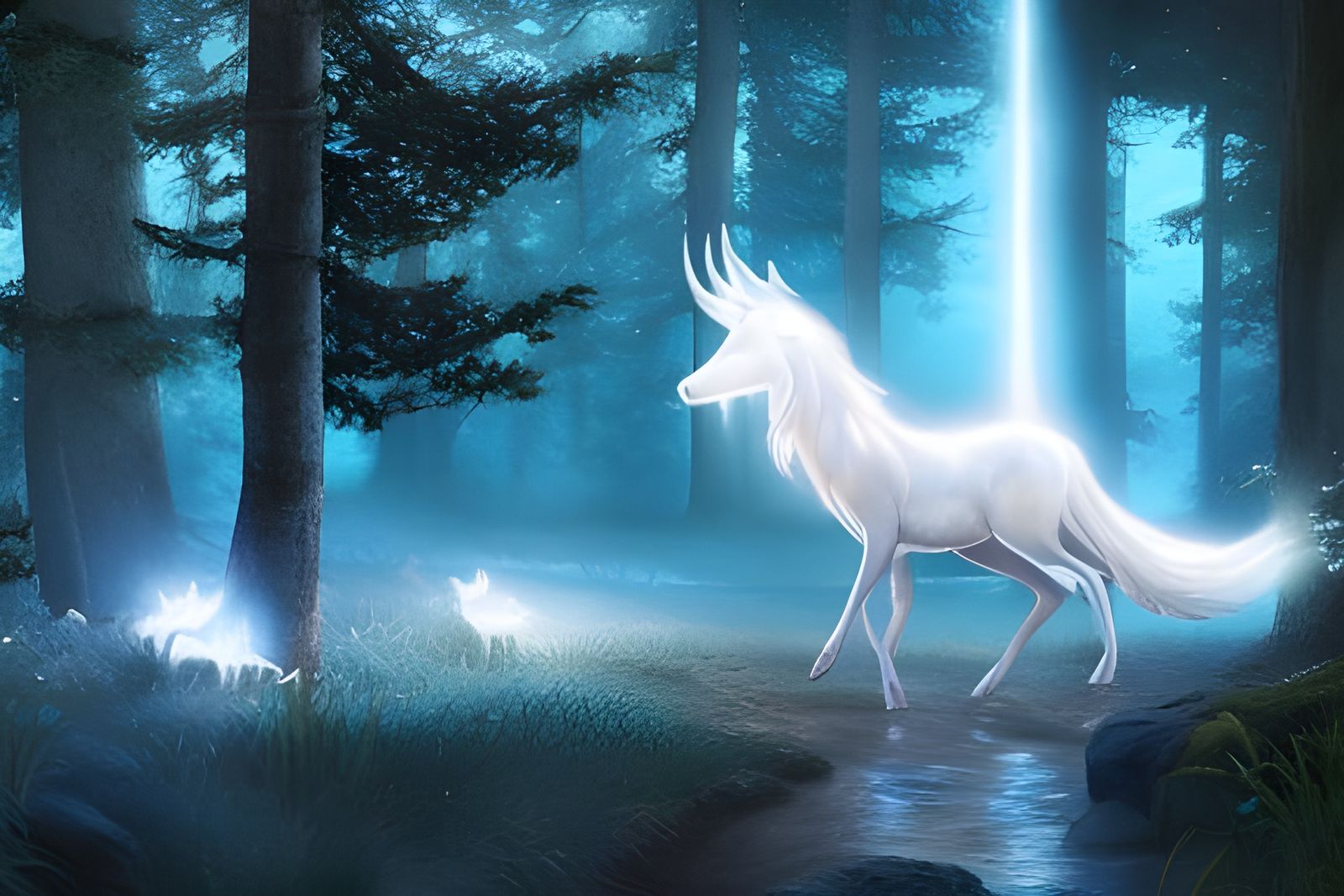 Expecto Patronum! - AI Generated Artwork - NightCafe Creator
