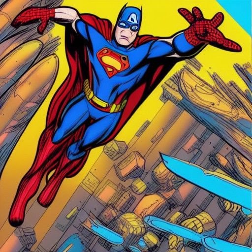 Unpublished Marvel Super Hero - AI Generated Artwork - NightCafe Creator