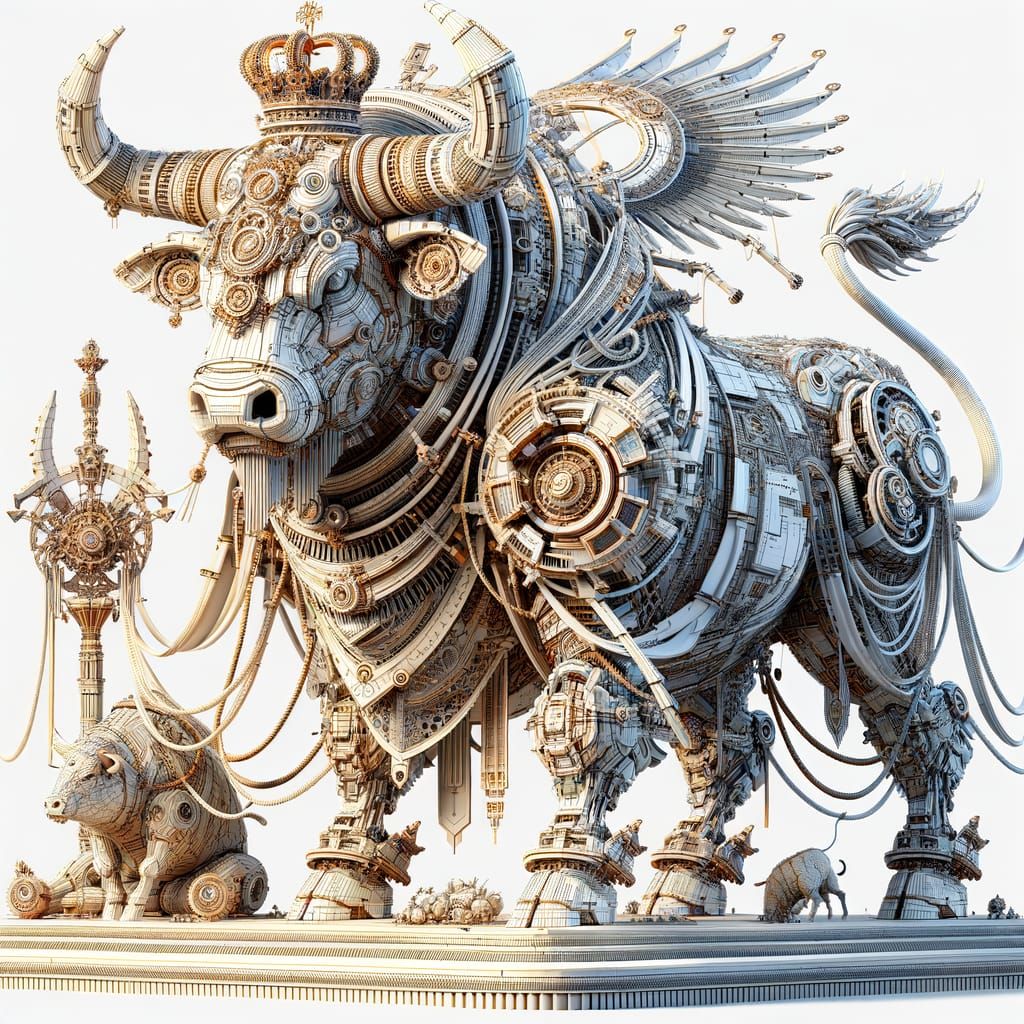 cow king - AI Generated Artwork - NightCafe Creator