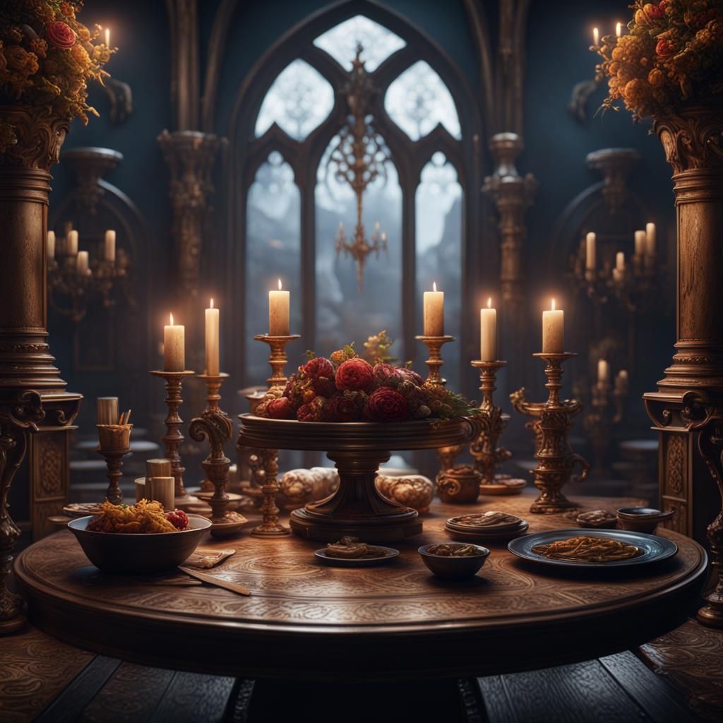 God prepared a table for you in the presence of your enemies - AI ...