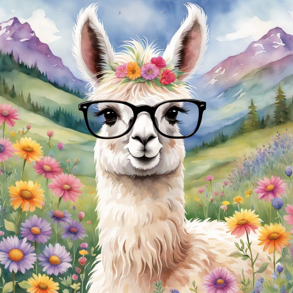 Mrs. Lucy Llama - Mrs. Lucy Llama