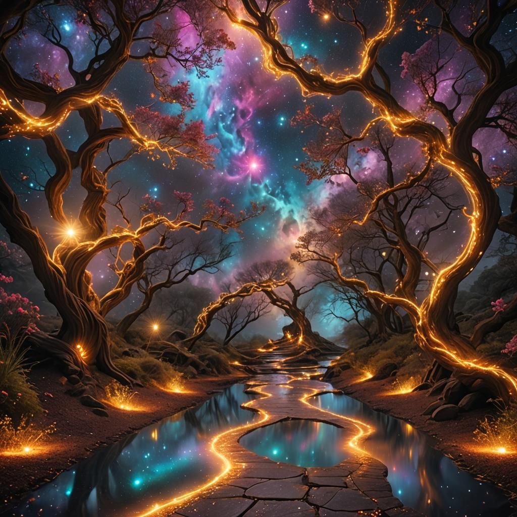 Pathway to Dream Realm - AI Generated Artwork - NightCafe Creator