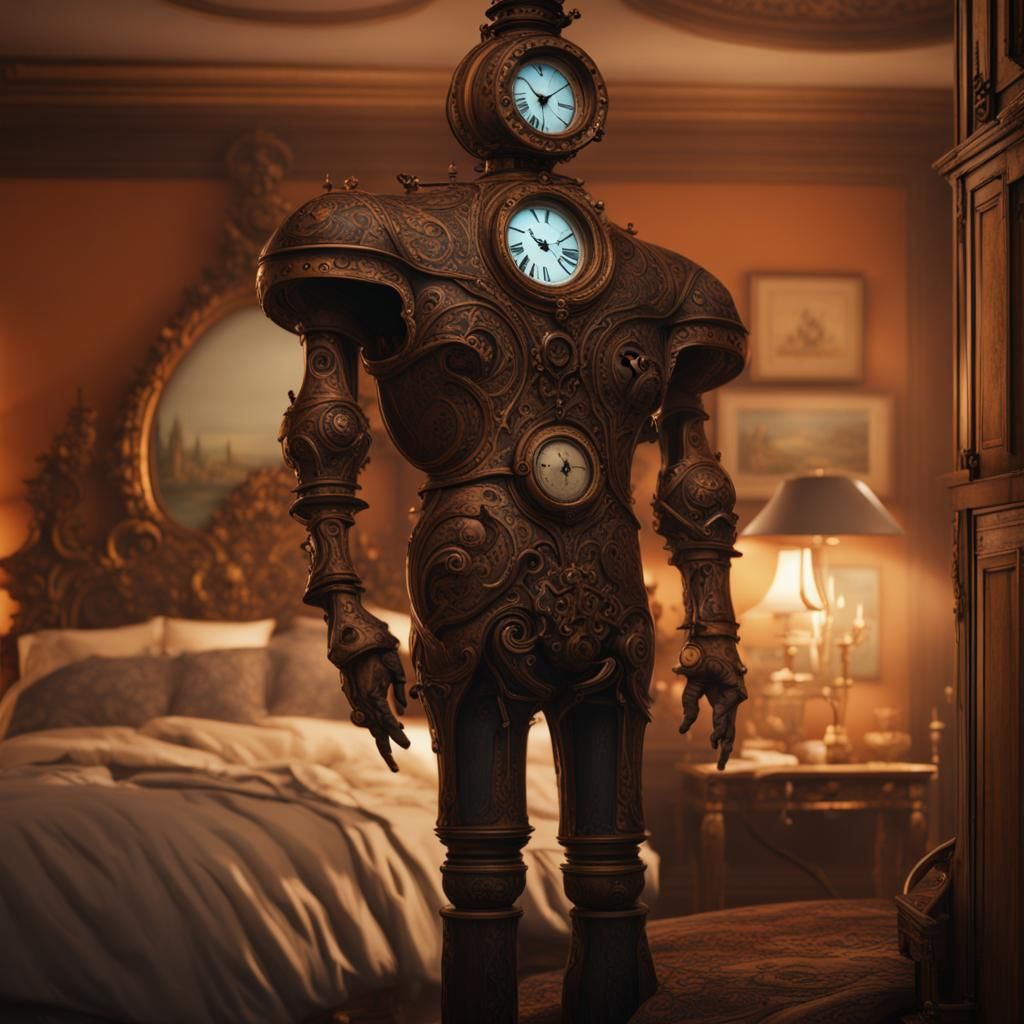 Clockman - AI Generated Artwork - NightCafe Creator