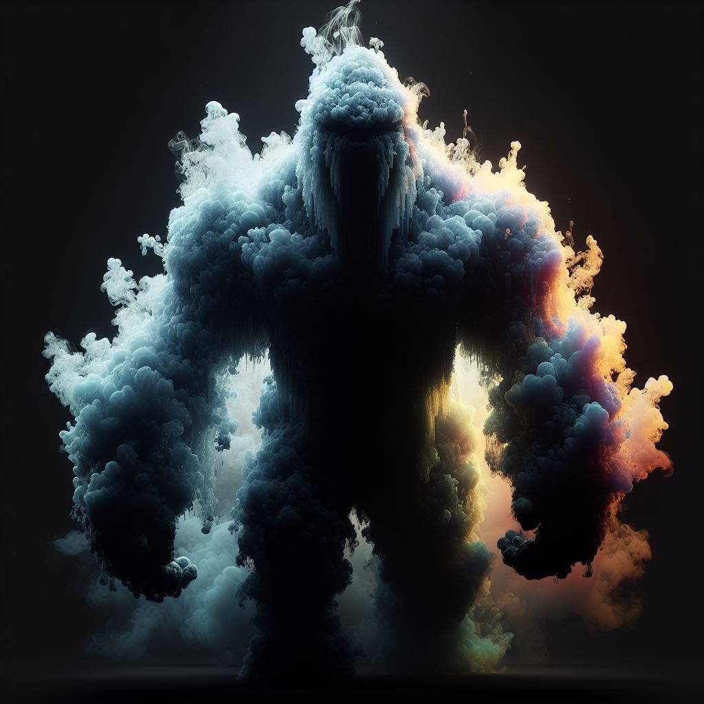 Smoke Monster - AI Generated Artwork - NightCafe Creator