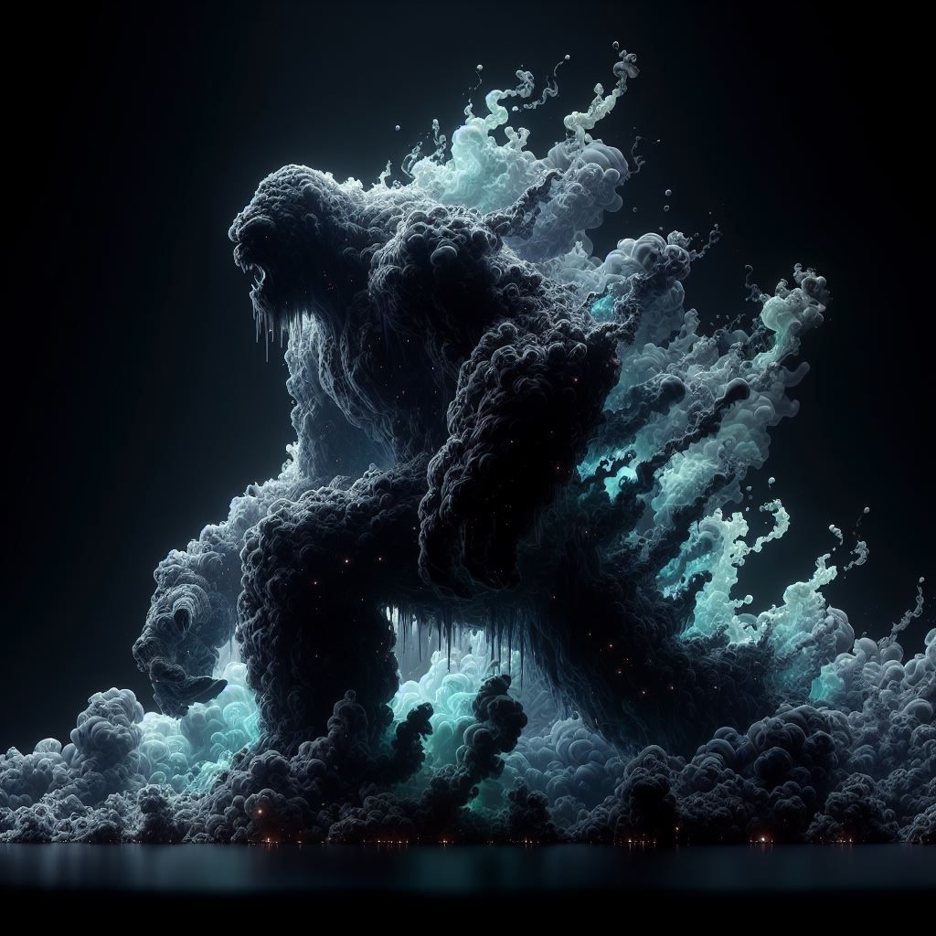 Smoke Monster - AI Generated Artwork - NightCafe Creator