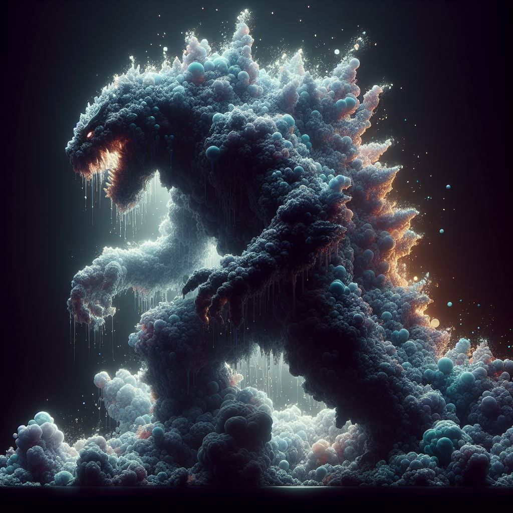 Smoke Monster - AI Generated Artwork - NightCafe Creator